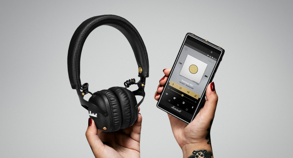 Marshall Mid Bluetooth headphones feature aptX 30-hours battery life ...